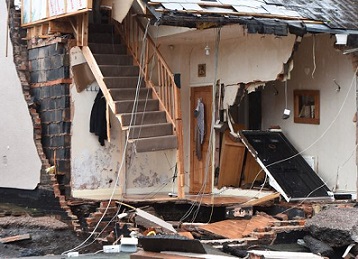 Graphic photos reveal the terribly destructive power of water